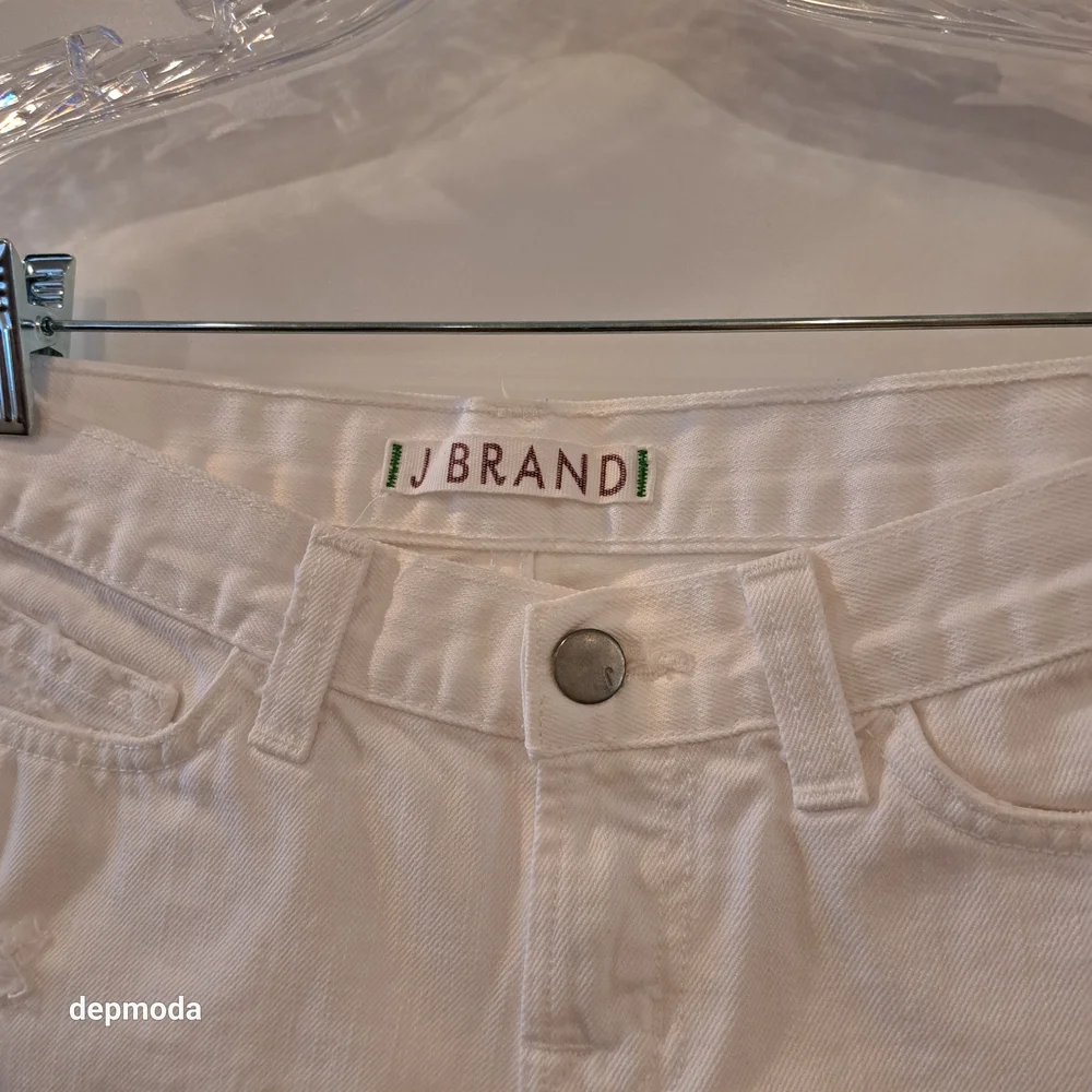 J Brand | Shorts | J Brand White Distressed Jean Shorts Size 27 | Poshmark